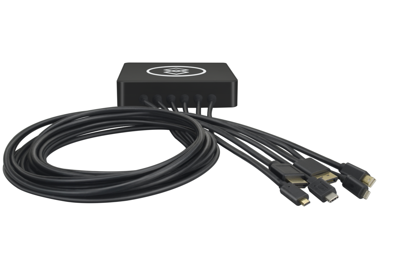 BYOD-HUB-UT - BYOD Connection Hub - 6 input to HDMI under table Auto ...